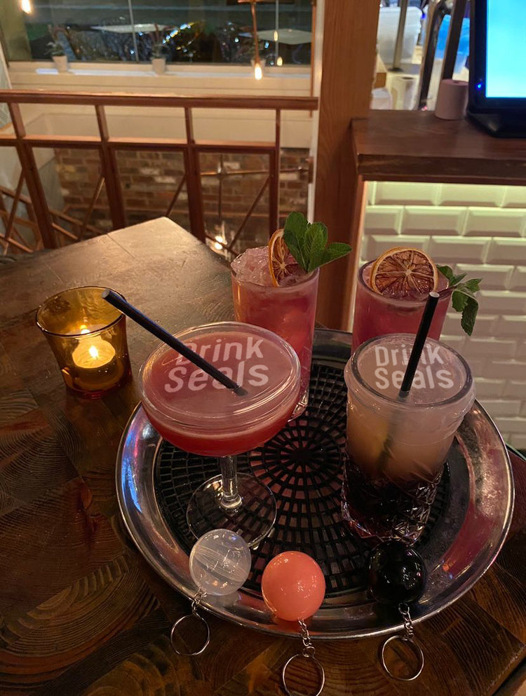 DrinkSeals.com - Reusable, Portable & Sustainable Drink Covers!